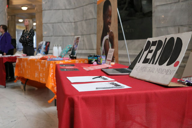 SLC hosts rally for world's first National Period Day - The Globe