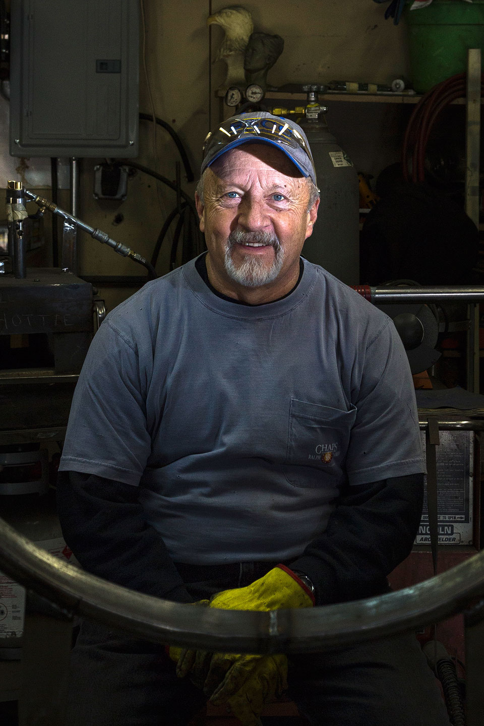 Sparks fly: Richard Prazen perfects the art of metal - The Globe