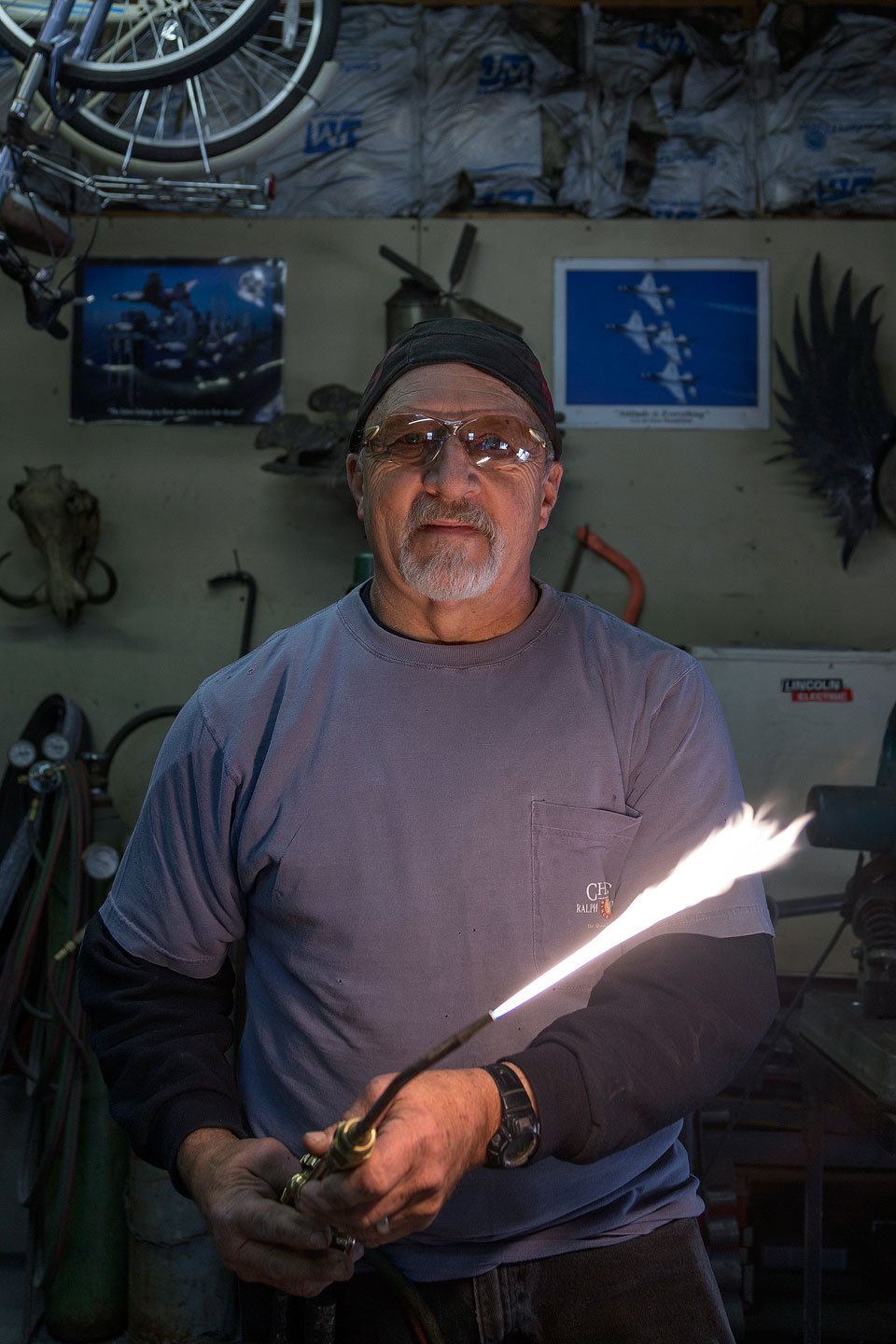 Sparks fly: Richard Prazen perfects the art of metal - The Globe