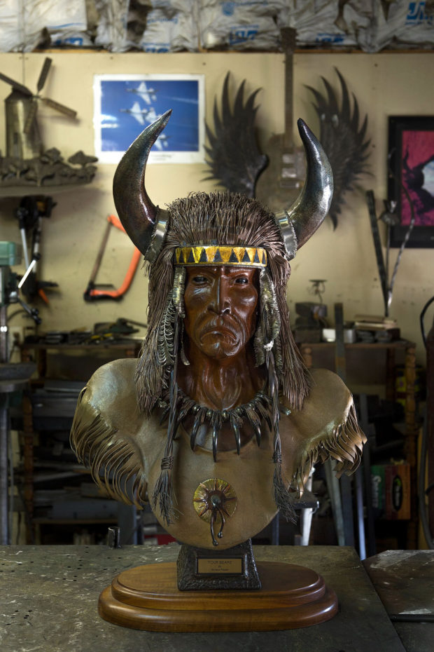 Sparks fly: Richard Prazen perfects the art of metal - The Globe