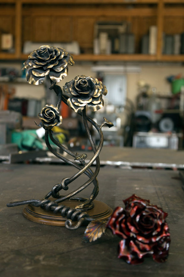 Sparks fly: Richard Prazen perfects the art of metal - The Globe