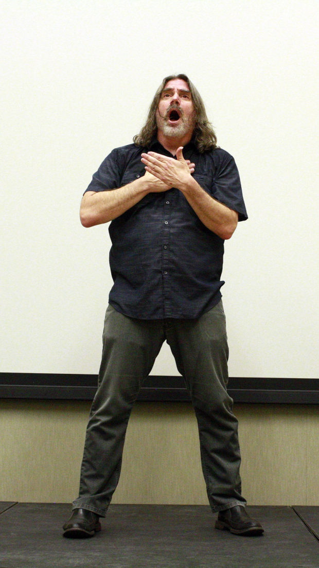 Flying Words Project showcases ASL literature - The Globe