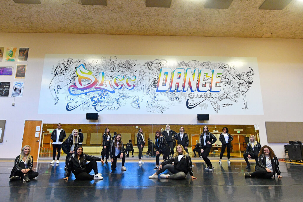 Photos: SLCC dance studio gets new mural - The Globe