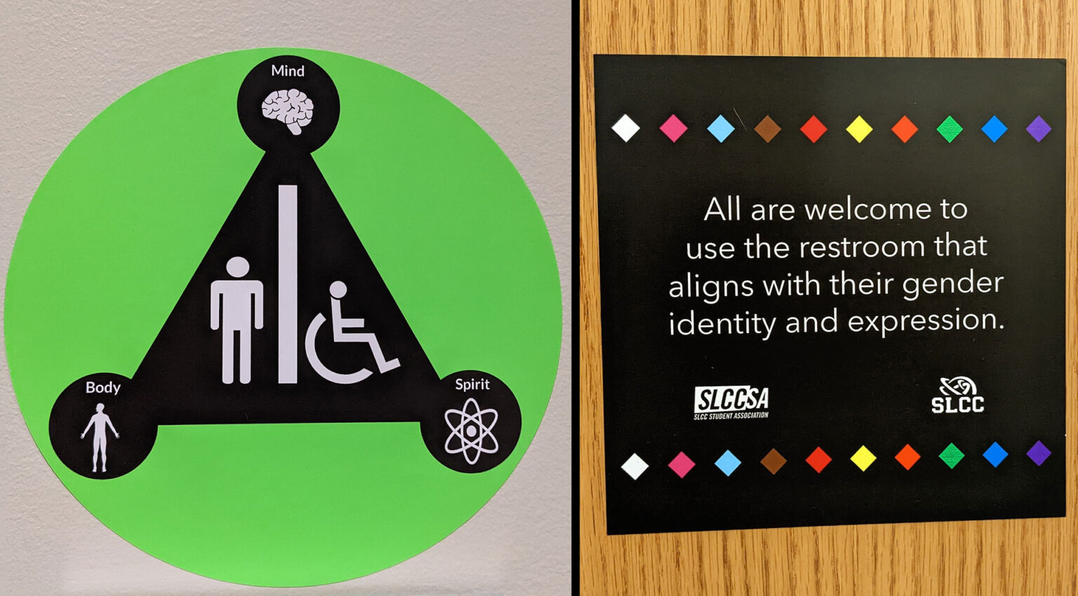 SLCC introduces new gender-inclusive restroom signage following last ...