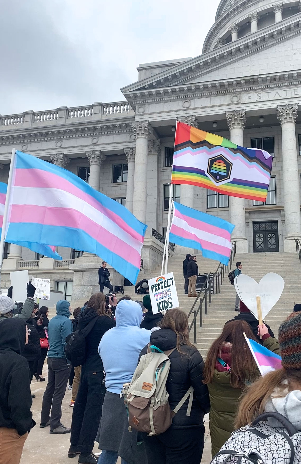 Hundreds protest Utah bills aiming to restrict gender-affirming health ...