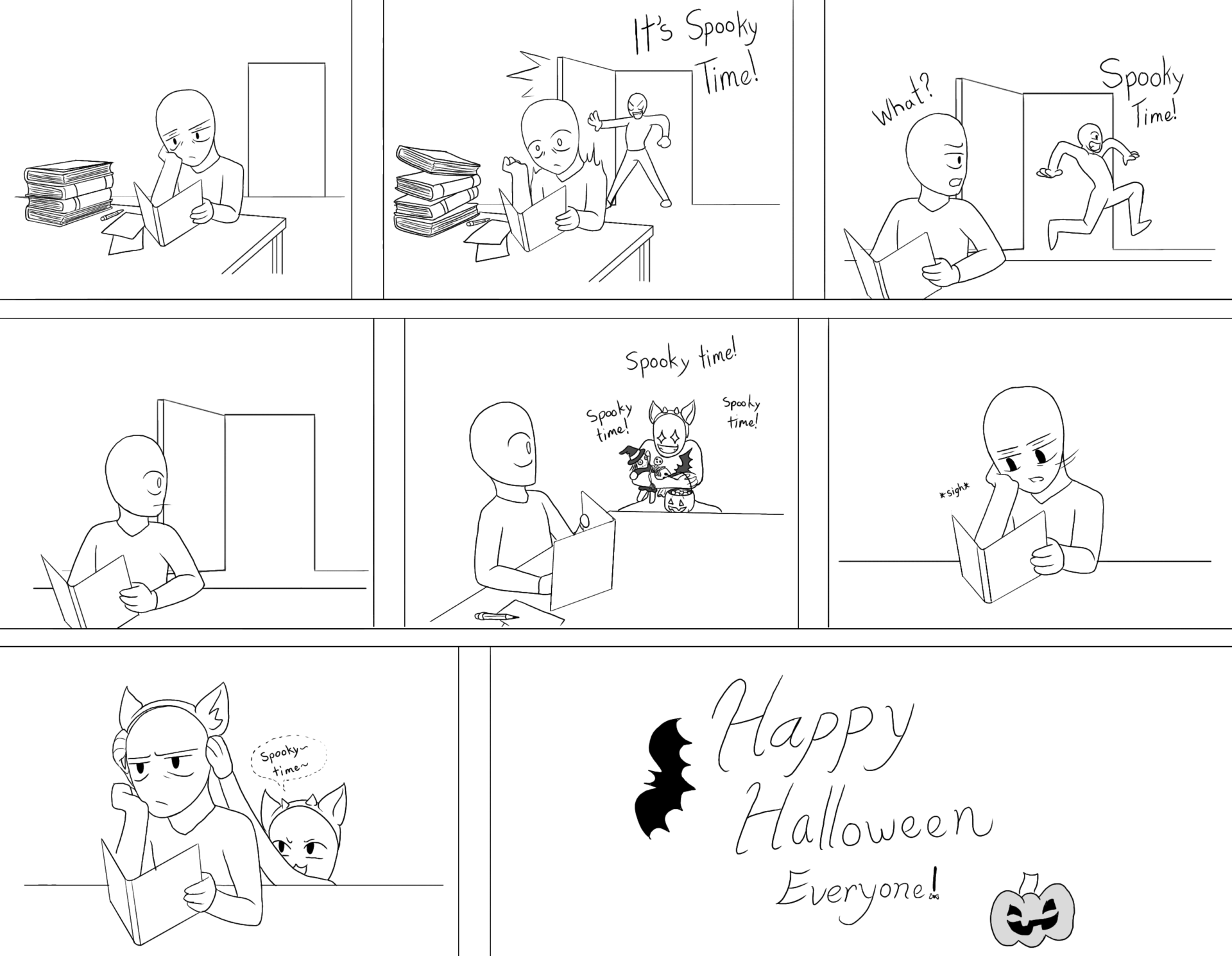 Comic: Spooky time at SLCC - The Globe