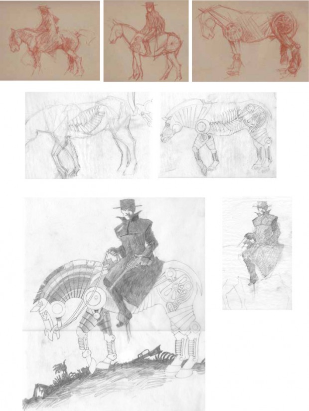 Adjunct art instructor develops new steampunk comic character - The Globe