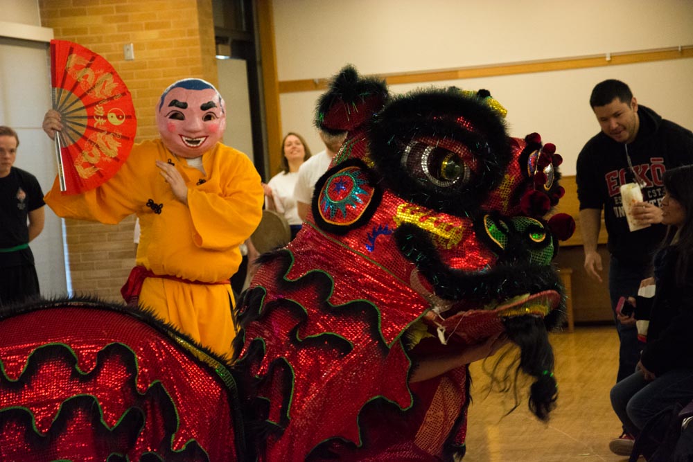 A dance of lions at SLCC - The Globe
